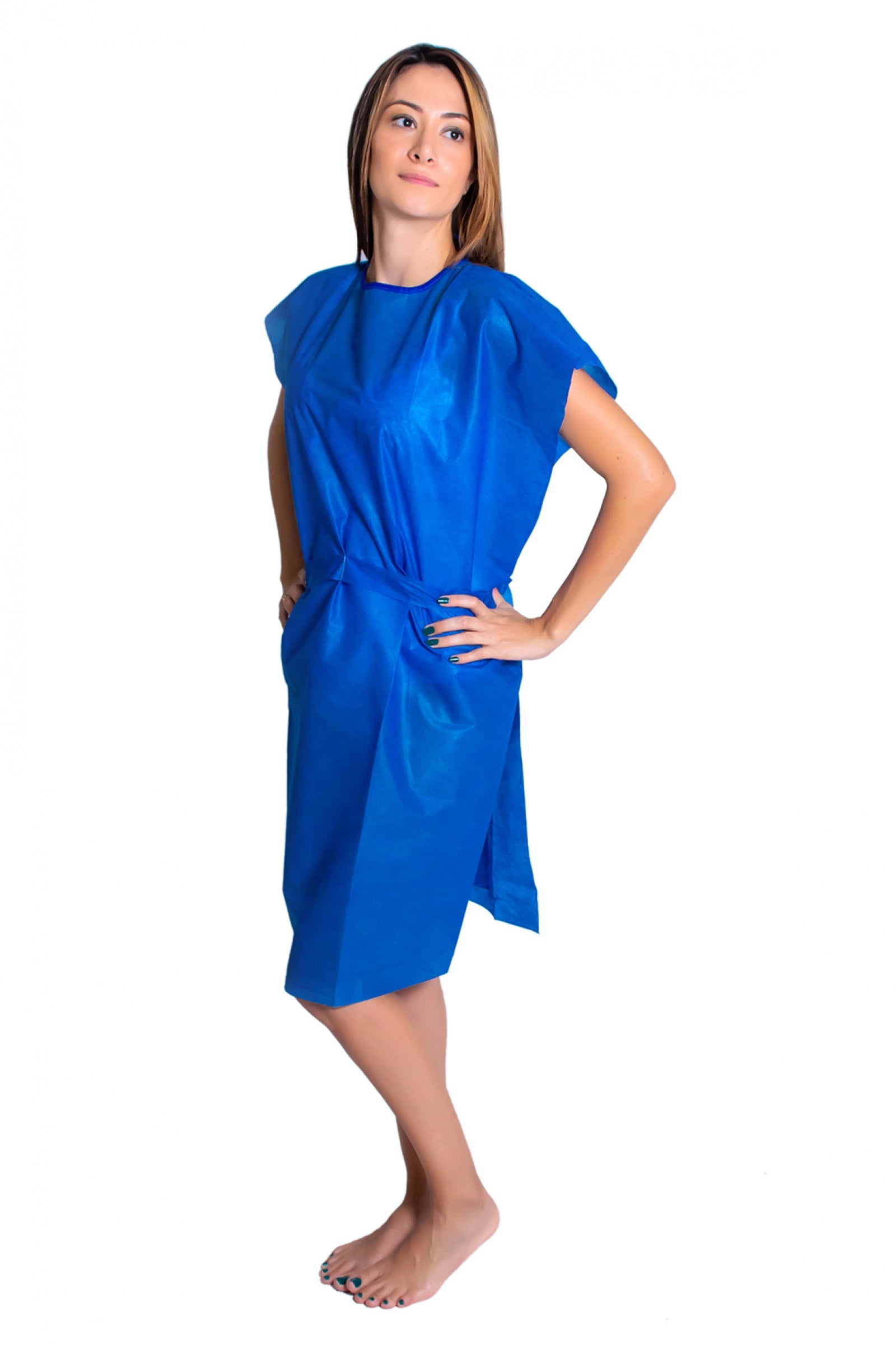 Bata paciente manga corta paquete x 10 | Jelt